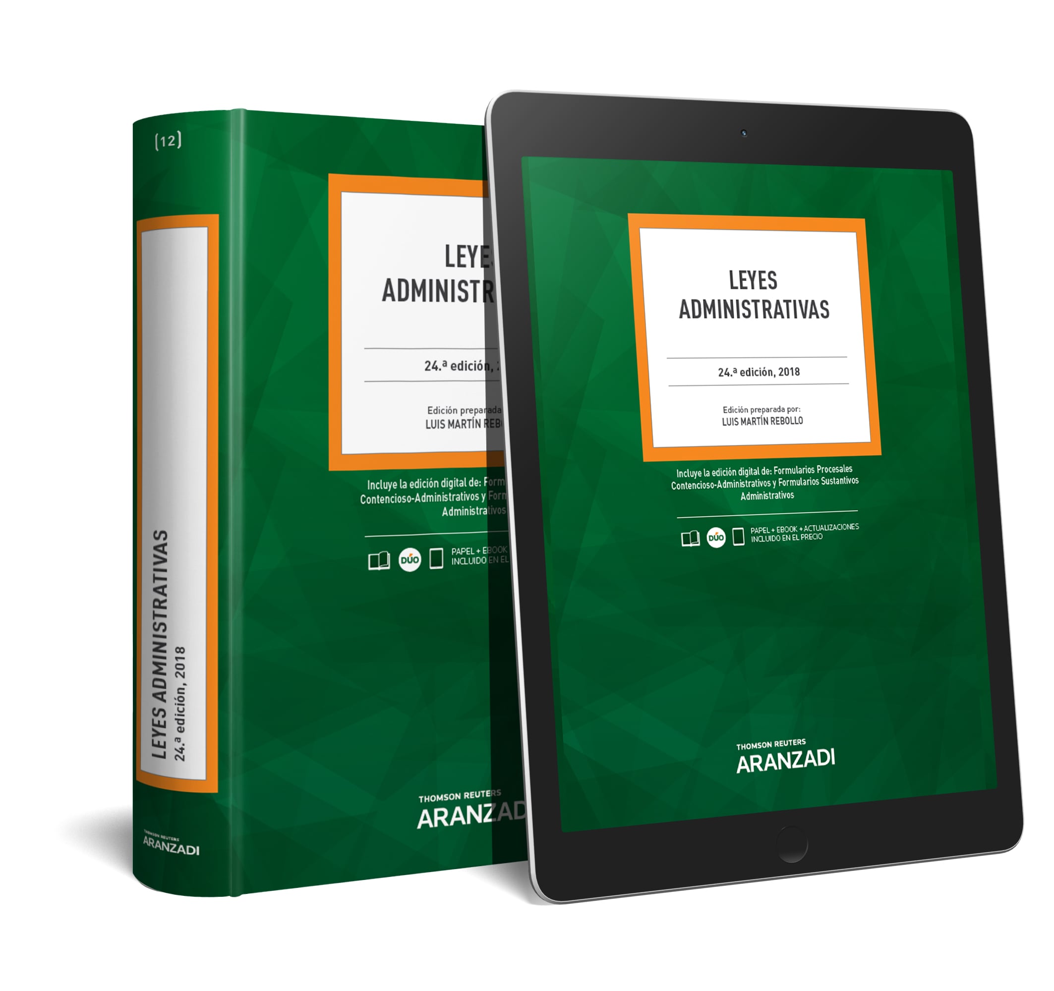 LEYES ADMINISTRATIVAS (24ª ED.) | LUIS MARTIN REBOLLO | Comprar libro ...