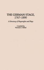 GERMAN STAGE 17671890 | | Greenwood Press | Casa del Libro