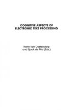 COGNITIVE ASPECTS OF ELECTRONIC TEXT PROCESSING | | Praeger | Casa del ...