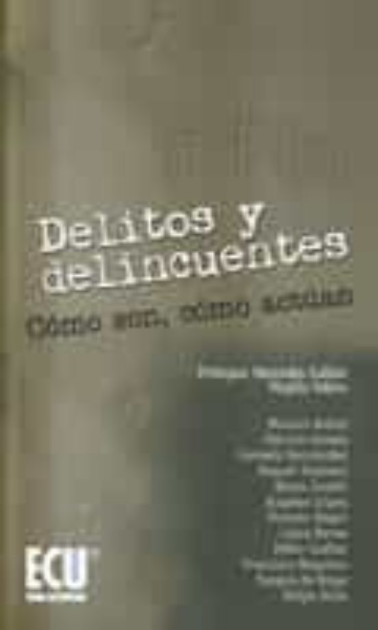Ebook DELITOS Y DELINCUENTES EBOOK de MANUEL AVILES | Casa del Libro